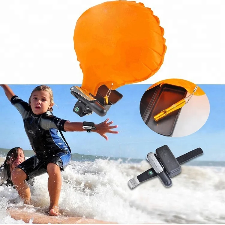 SMACO Lifesaving Smart Wristband - Inflatable for Swimming