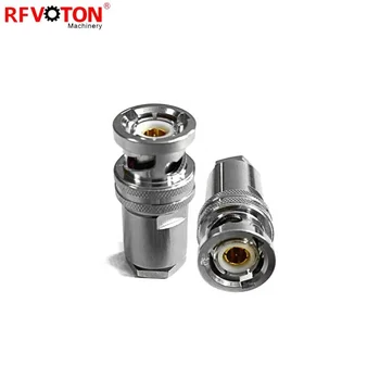 Bnc Three Coaxial Trx Triax Clamp Connector For Rg179 - Buy Bnc Triax ...