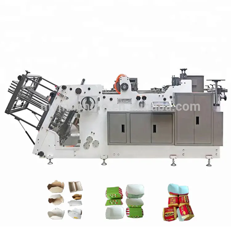 High Speed Cheap Automatic Paper Lunch Box Making Machine Cardboard ...