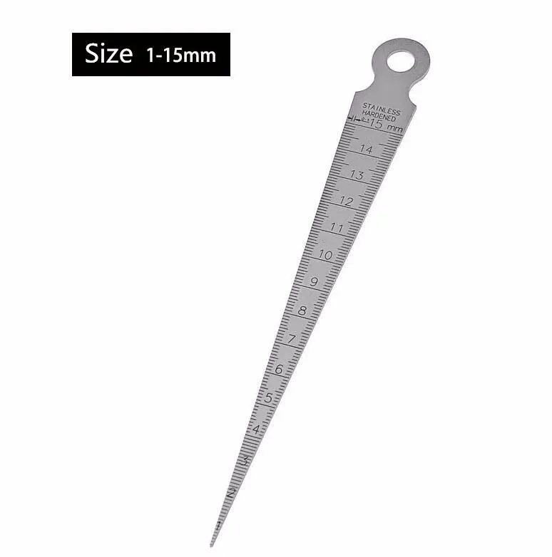 Stainless Steel Taper Gage Stainless Steel Welding Taper 1-15mm Scale ...