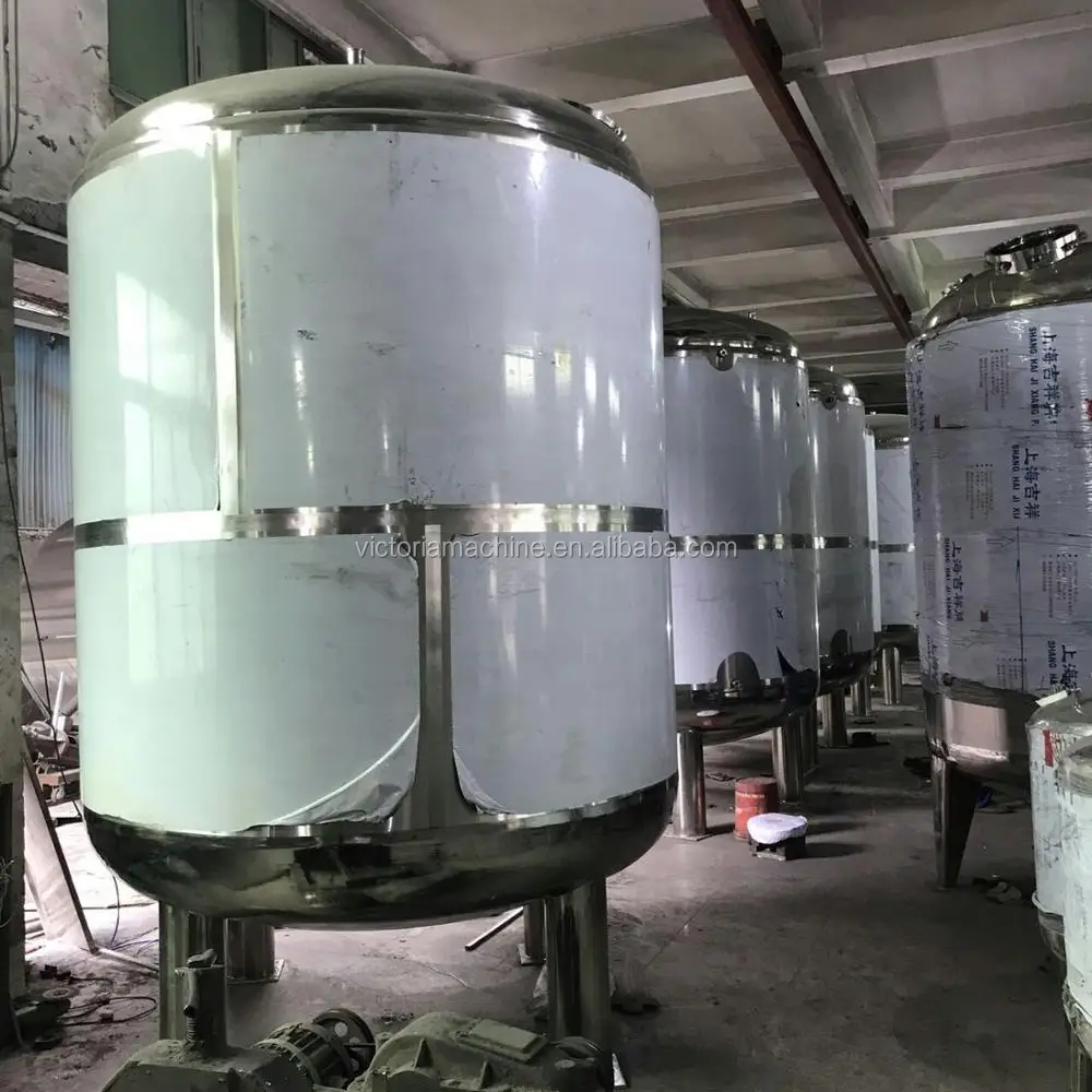 Sus 304 Sus 316 Stainless Steel Jacketed Mixing Tank Price - Buy ...