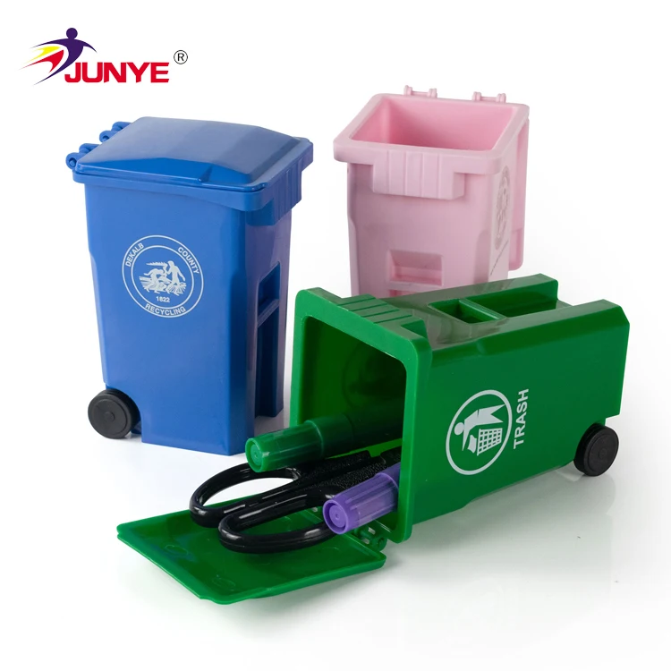Recyclable Toy Waste Bin - Mini Trash Can for Storage