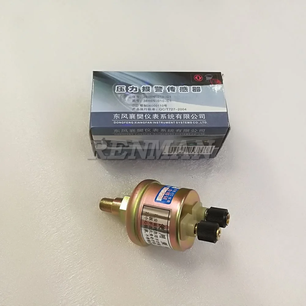 Cummins 6ct 6ct8.3 Engine Oil Pressure Sensor 3846n-010-c1 3967251 ...