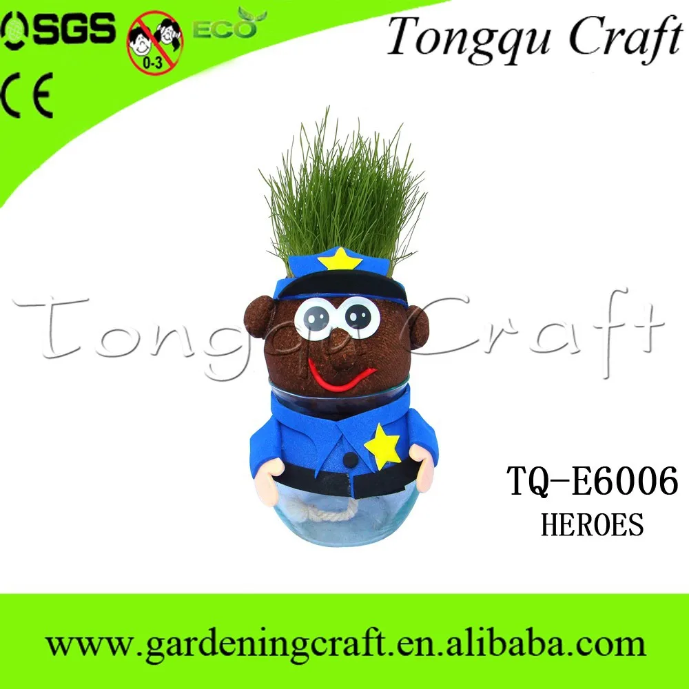 프로모션 항목 플라스틱 컵 장난감 잔디 머리 남성 잔디 인형 Buy 잔디 머리 남성 잔디 인형 Product On