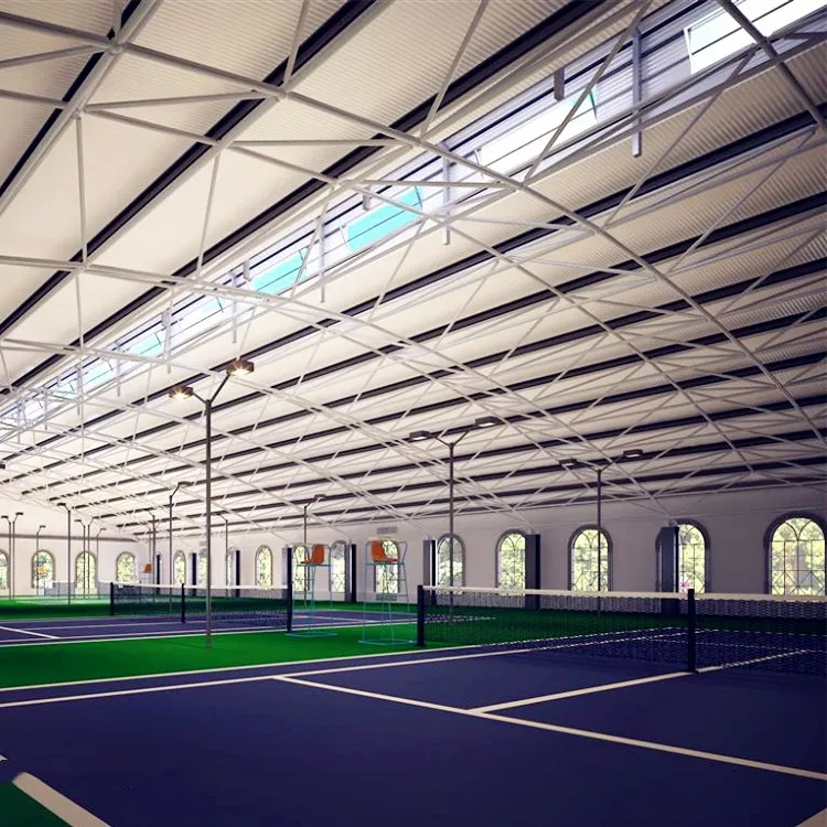 Steel Pipe Truss Structure Stadium Roof Steel Tube Truss Stadium Roof ...