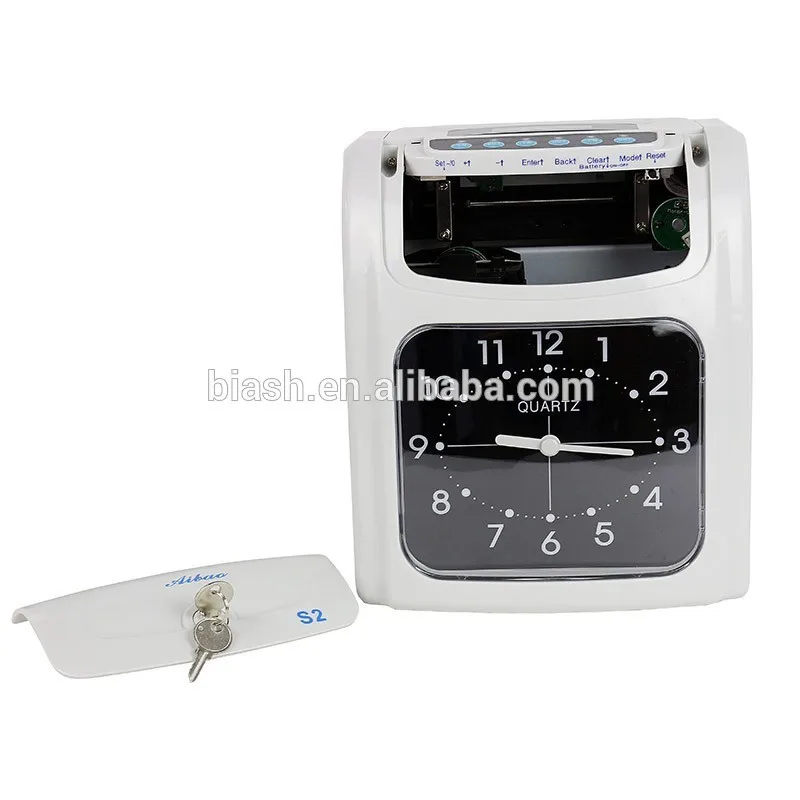 Portable Date Time Stamp Bundy Clock Attendance System - Buy Portable ...