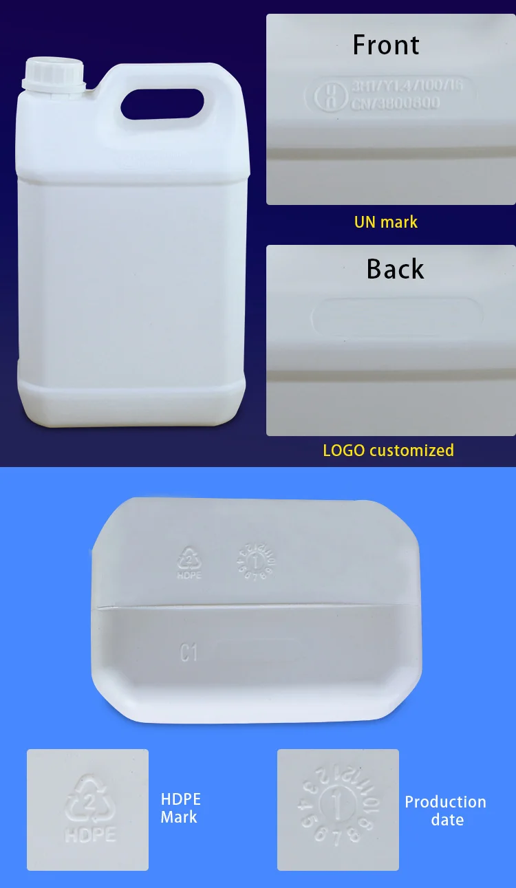 Fluorinated Ethylene Propylene Plastic Hdpe Round Bottles Containers ...