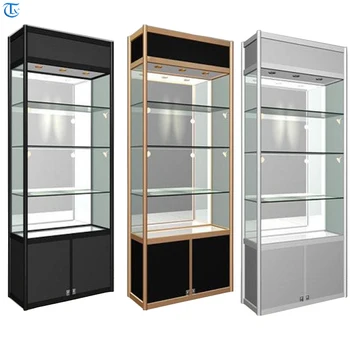 Kabinet Display Kaca Modern Bingkai Aluminium Dan Lemari Pameran Untuk ...