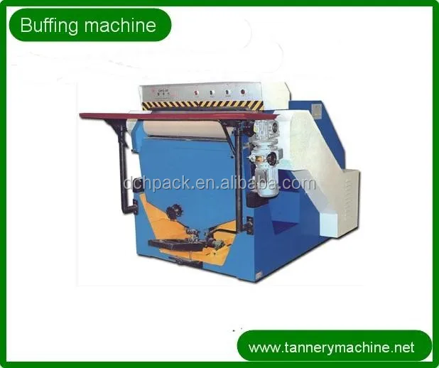 Wet Blue Leather Buffing Machine - Automatic & Efficient