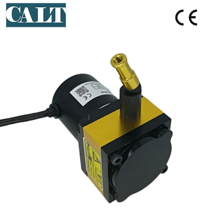 400mm Range Draw Wire Displacement Position Encoder Sensor 8/10/12bit 4 ...