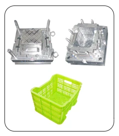 High Density Polyethylene Injection Moulded Crate Ideal Packing Plastic ...