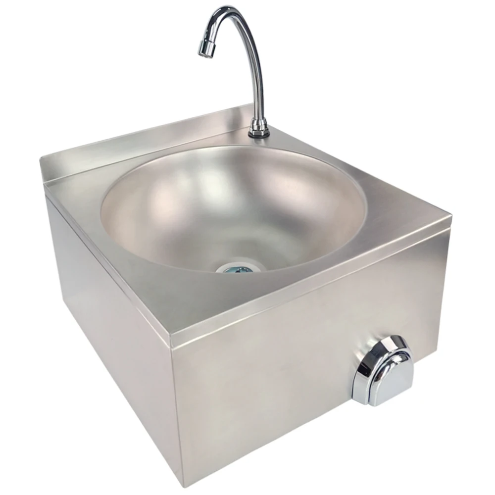 Hand Wash Sink - Durable 304 Stainless Steel Kitchen Sink
