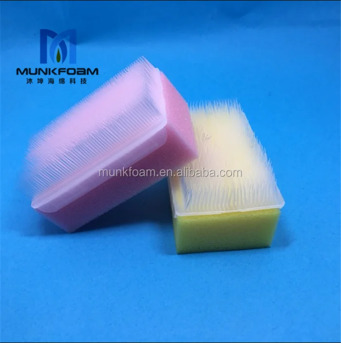 OEM 6 Pack Nail Hand Cleaning Dry Sponge Scrub - Autism Sensory Therapy ...