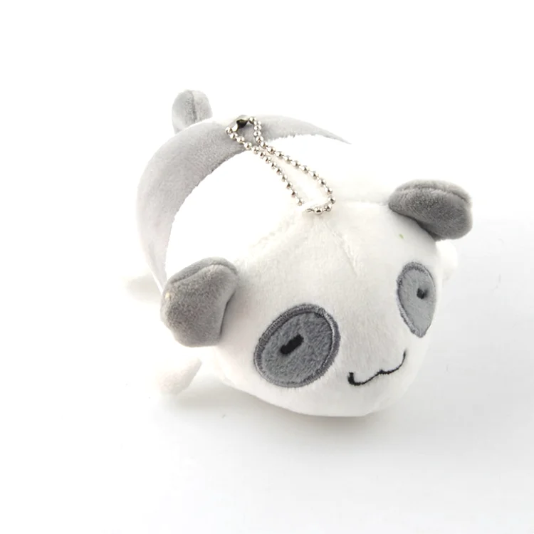 Custom Small Size Cute Plush Keychains Dog Panda lion Rabbit Stuffed ...