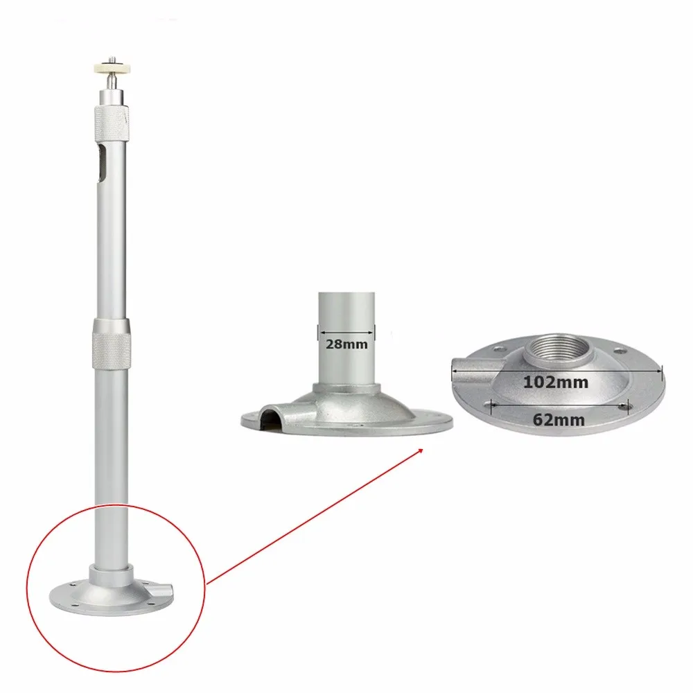 Cctv Accessories Aluminum Alloy Surveillance Camera Bracket 40-80cm ...