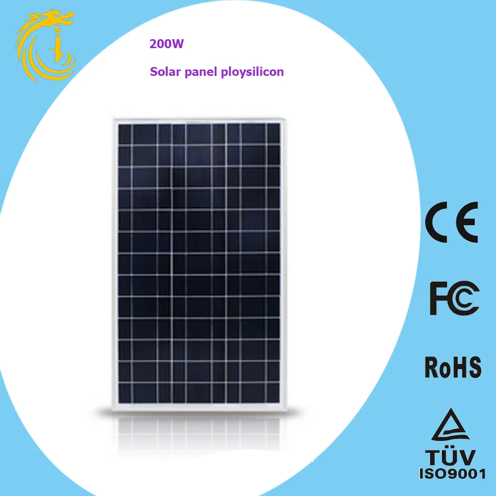 Small Moq 72 Cells 200w Chinese Poly Thermophotovoltaic Cells - Buy ...