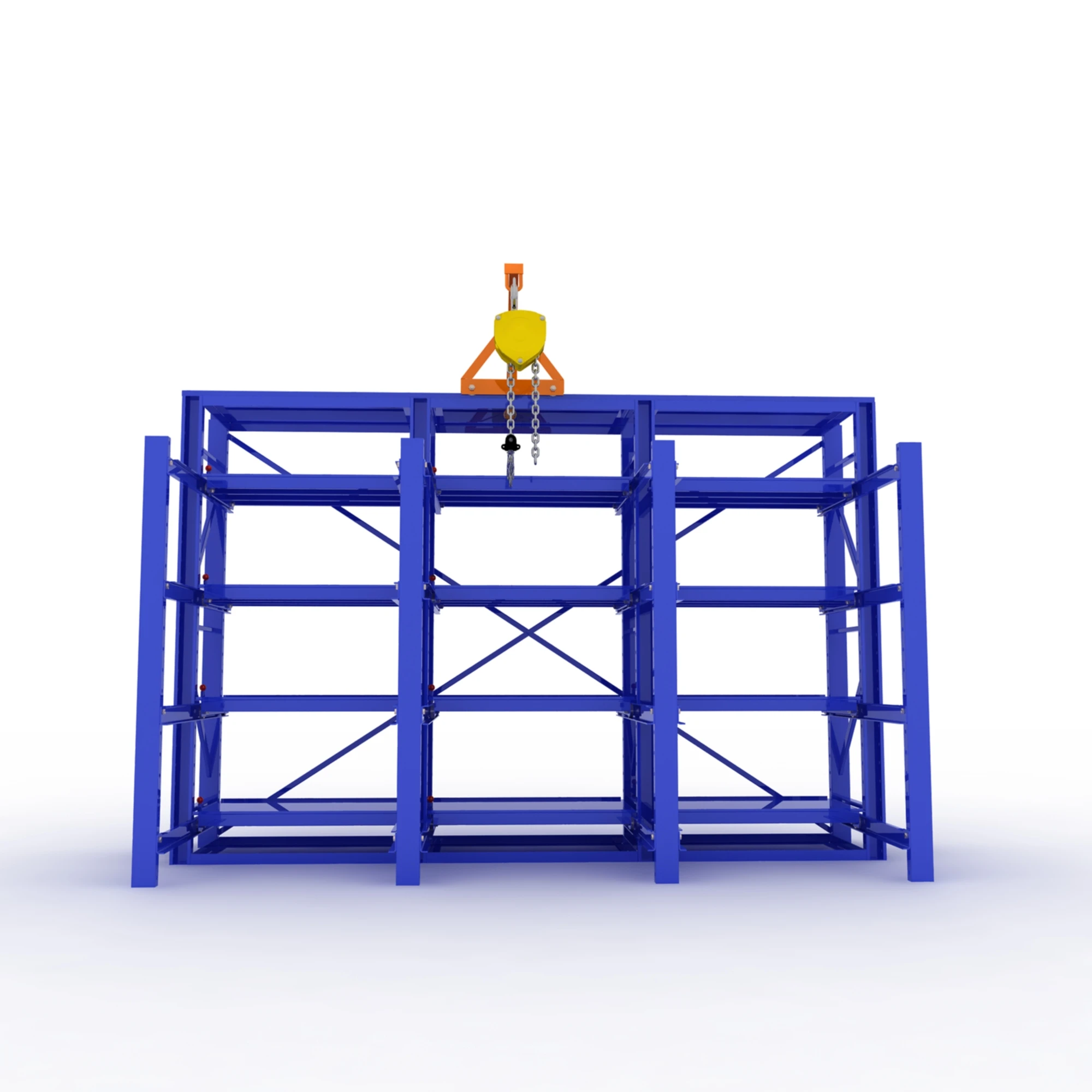 Warehouse Stackable Iron Pallet Rack Shelving| Alibaba.com
