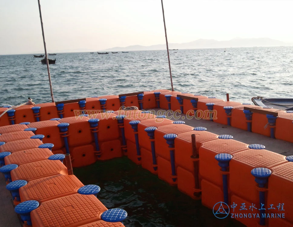 Modular Floating Dock HDPE Plastic Pontoon Cube Fish Cage Floats