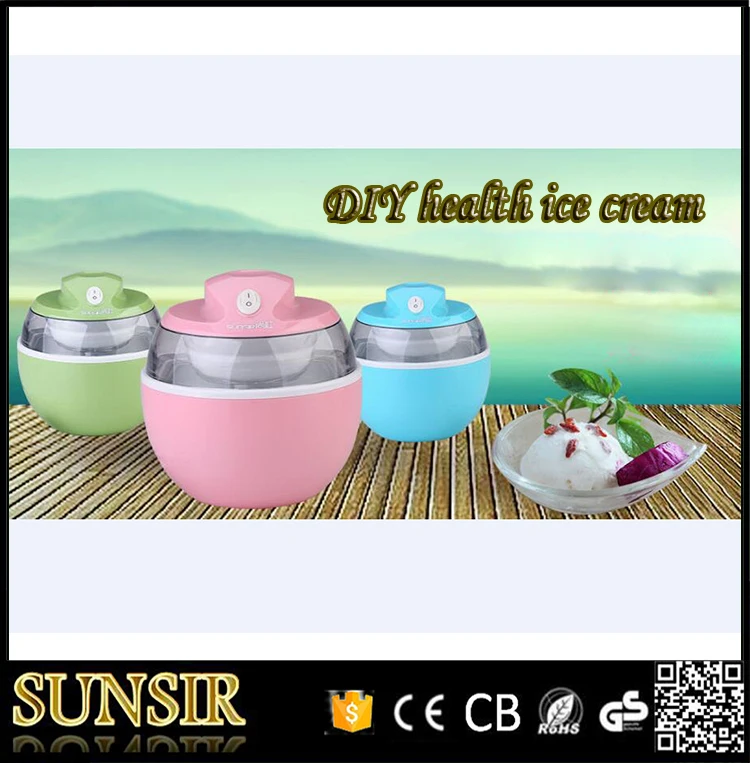 220v Ice Cream Machine Fully Automatic Mini Fruit Ice Cream Maker For ...