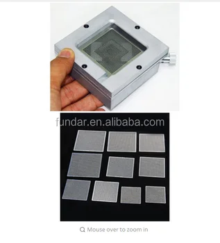 New Full Set Bga Reballing Kit 90mm Diagonal Bga Reball Station Holder ...