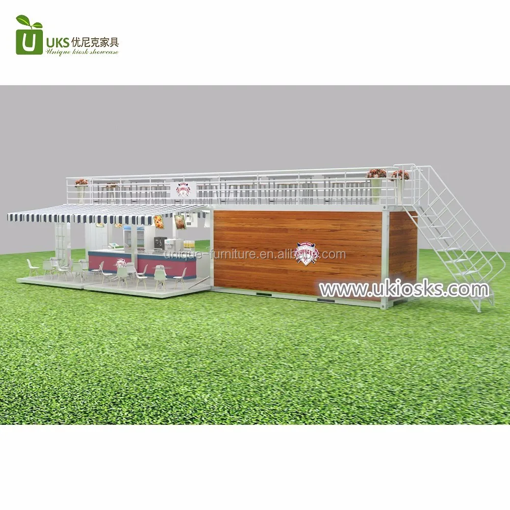 Classic Style Container Booth Portable Container SHOP/container Store ...
