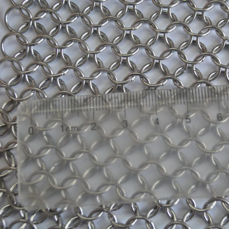 Stainless Steel Chain Link Mesh Ring for Rings & Jewelry - OEM