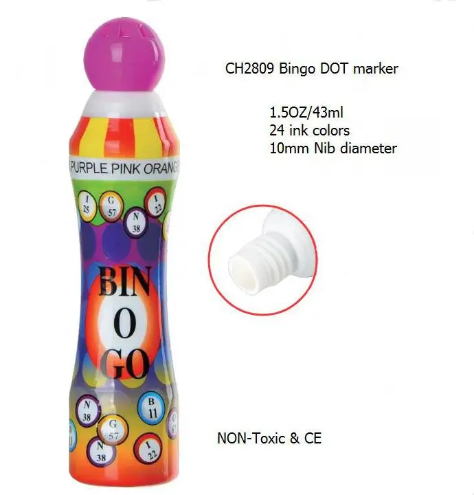 SUPERDOTS Water Color Bingo Marker for Kids Dot Art & Games, OEM