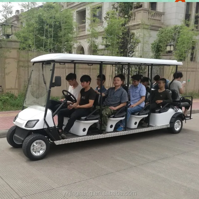 12 Seater Golf Cart with Gas or Electric Power - Fun & Versatile