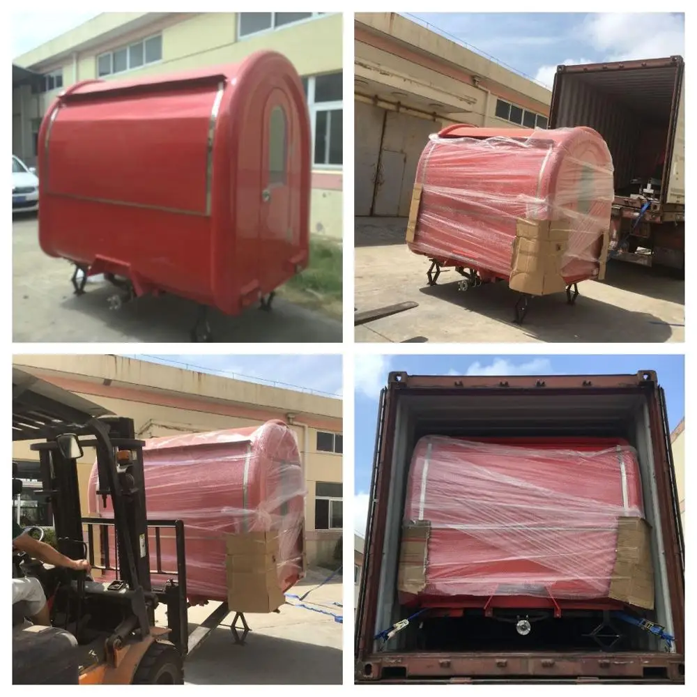 On Sale Shawarma Outdoor Food Cart/ Street Food Kiosk / Coffee Carts ...