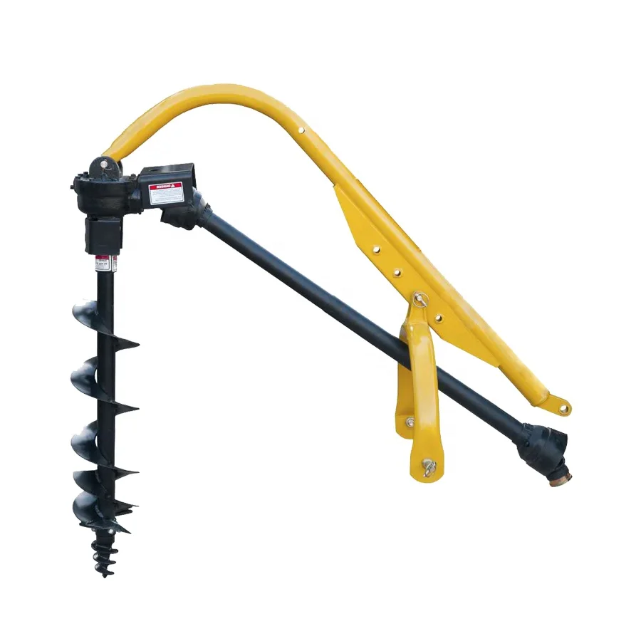 3 Point Tractor PTO Mounted Post Hole Digger Tree Planting Machine ...