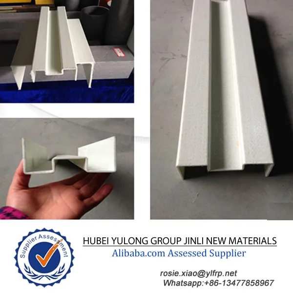 Fiberglass Pultruded Structural Profiles Plastic I Beams for ...