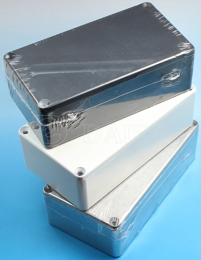 White Metal Stomp Box Case Enclosure Guitar Effect Pedal Aluminum Box ...