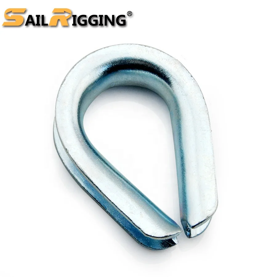 Galvanized European Type Wire Rope Thimbles - Buy Wire Rope Thimbles ...
