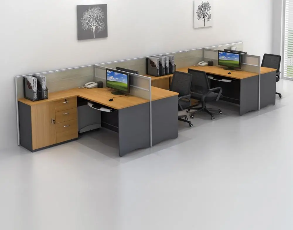 Office Table - Modern Workstation Desk for Call Center Cubicles