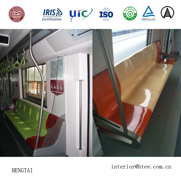 Passenger Bench Seat For Subway Coach With Frp Material - Buy Train ...