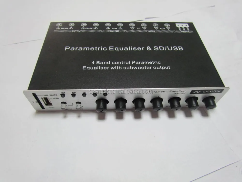 Full Range 12v 7 Band Voorversterker Auto Equalizer Audio Equalizer ...