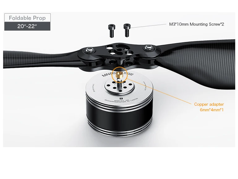 T-MOTOR MN501-S High Power Drone Motors - KV240, KV300, KV360