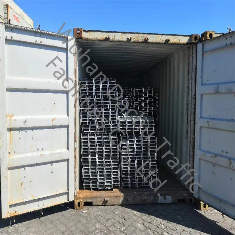 Galvanized Post For W-beam Guardrail Highway Safety Guardrail Post ...