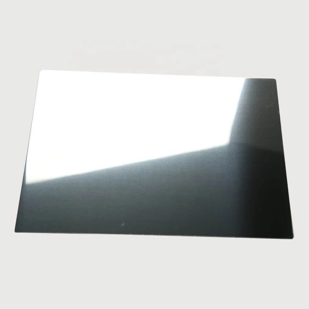 A4/A3 Size High Glossy/matte Stainless Steel Plate for PVC Card Lamination