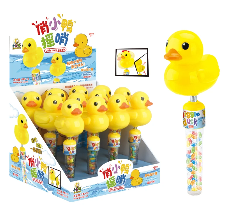 In-Demand Wiggle Giggle Cartoon Candy Duck Sweets Candies Filled Toys ...