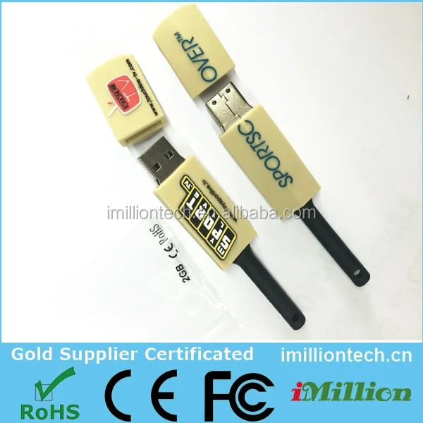 Cricket Bat Shape USB 2.0 Flash Drive - Popular & Stylish