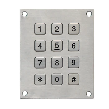 3x4 Matrix Pcb Keypad Board Digital Z-wave Security System Keypad For ...
