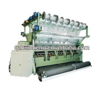Double Needle Bed Raschel Warp Knitting Machine For Spacer Fabrics And ...