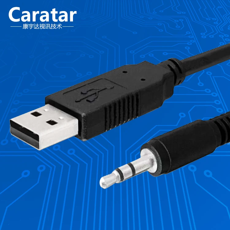 FTDI TTL a USB en ángulo DC3.5mm audio Jack Converter cable TTL-232R ...