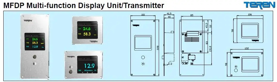 Clean Room Humidity, Temperature, Pressure Transmitter
