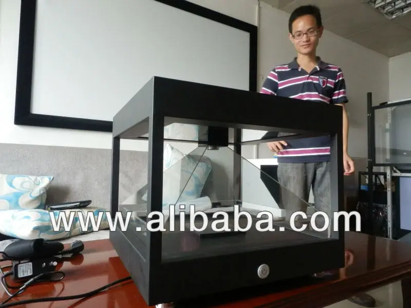 180 / 270 / 360 Holographic Showcase,3d Holo Box Display,Holo-box ...