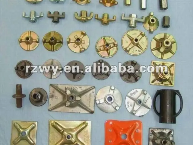 Formwork 3 Wings Anchor Wing Nut Tie Round Nut - Buy Anchor Wing Nut ...