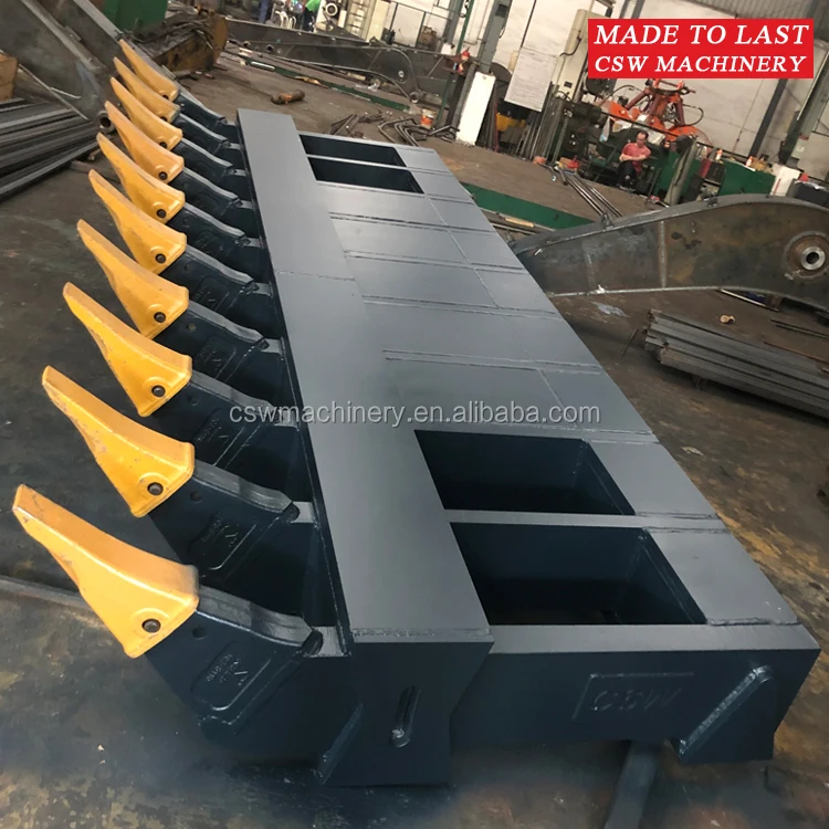 CSW Heavy Duty Digging Bucket - Trench Bucket for 45 Ton Excavators