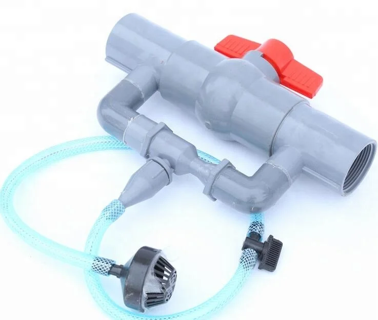 32mm 1inch Plastic Venturi Fertilizer Injector For Greenhouse And Farm Drip Irrigation System ...