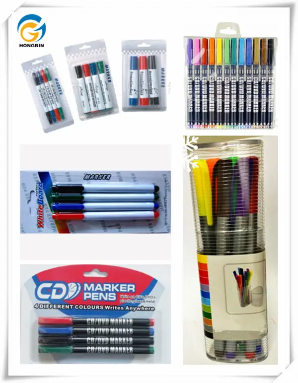 สอดคล้องกับ Astm D-4236ปากกามาร์กเกอร์แบบแห้งสำหรับกระดานไวท์บอร์ด ...